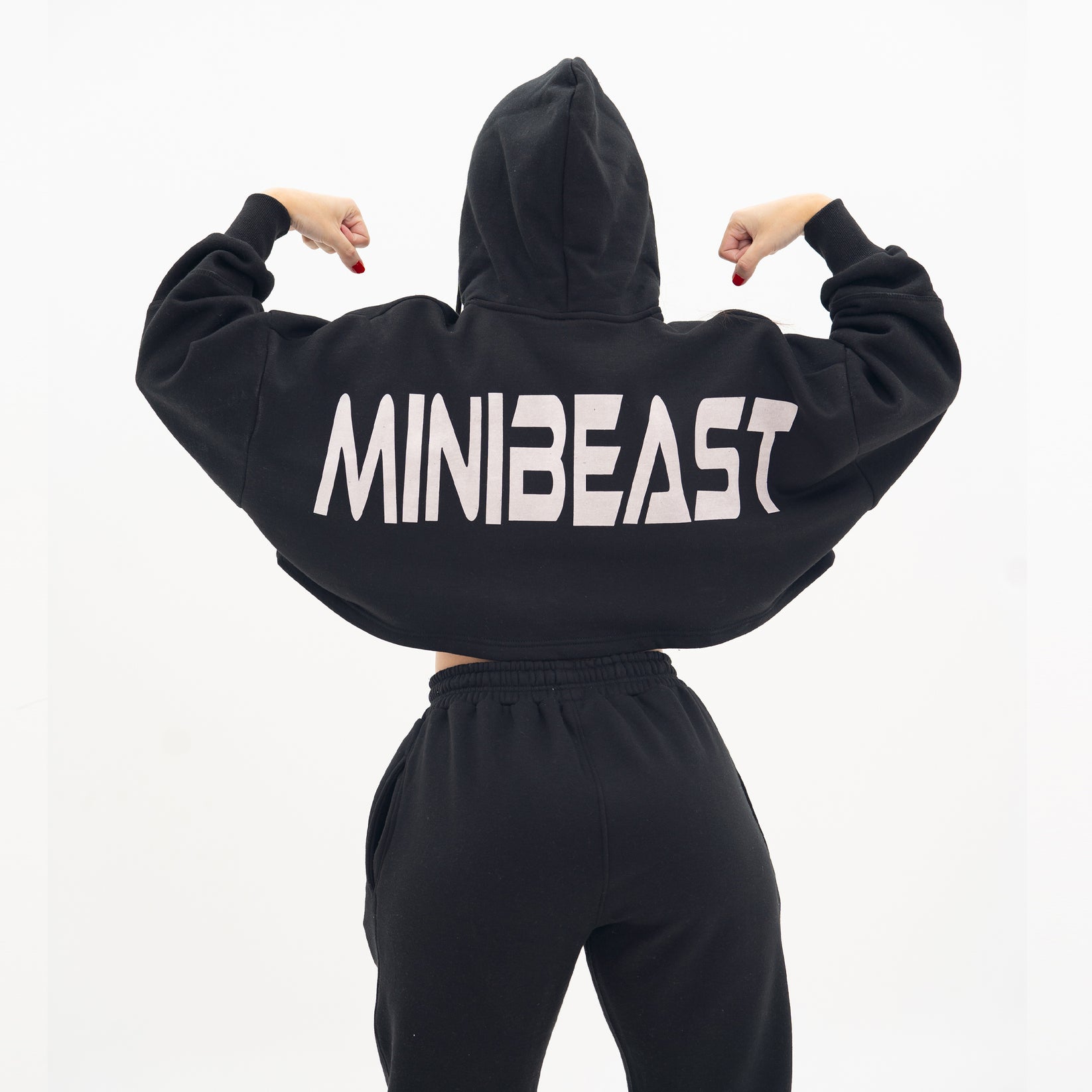 Boyfriend Cropped Hoodie – MiniBeast Enterprises, LLC