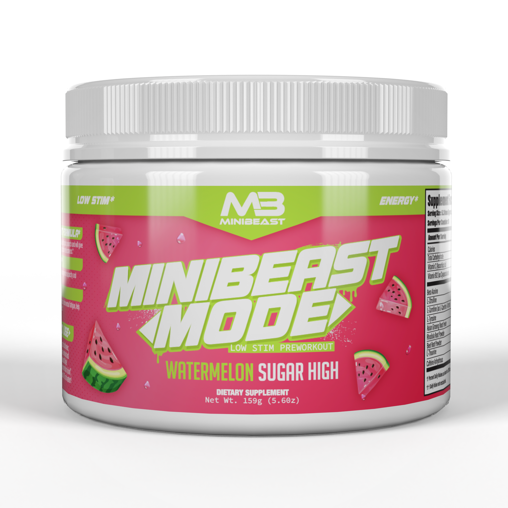 Minibeast Mode (Low Stim Pre-Workout) – MiniBeast Enterprises, LLC