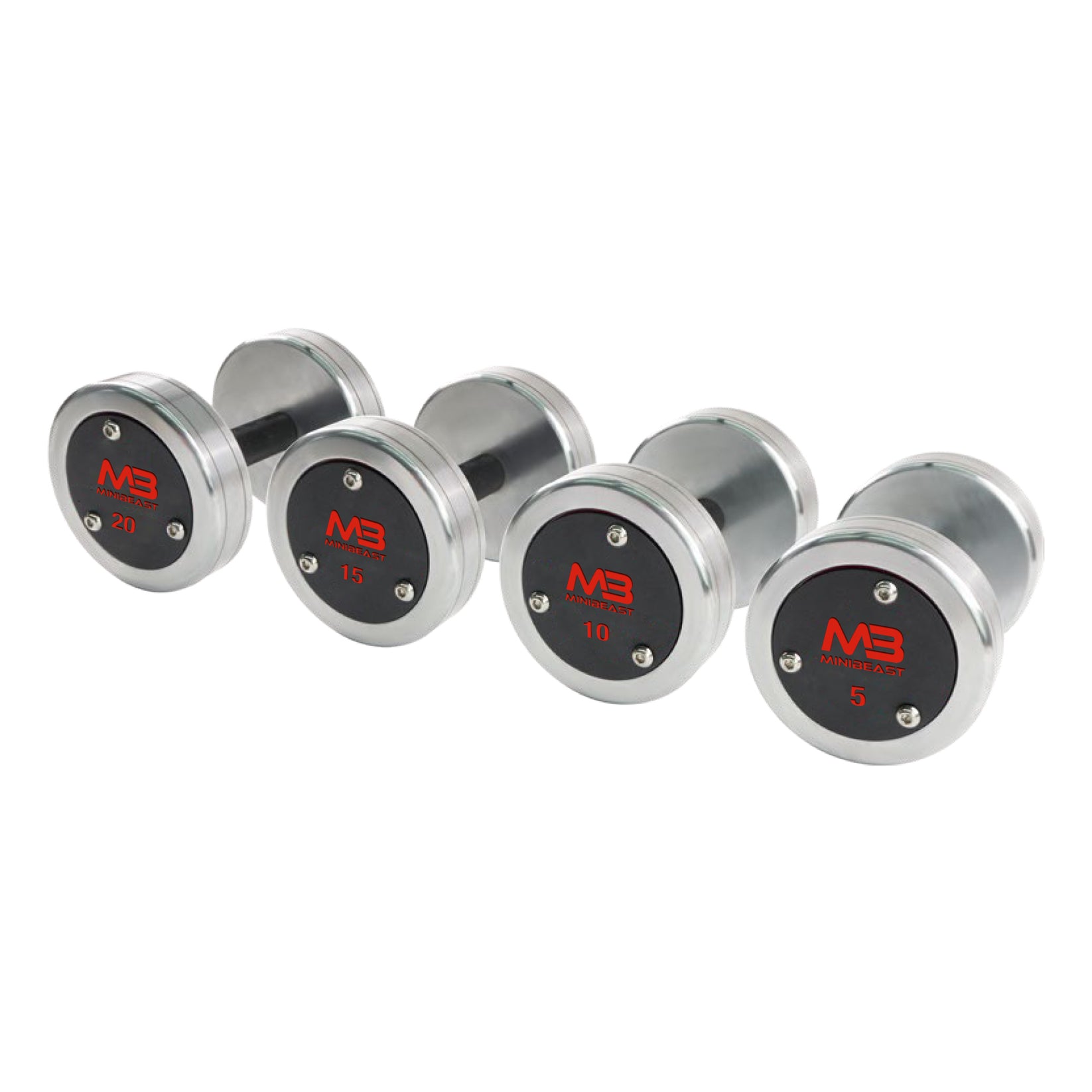 MB Signature CNC Stainless Dumbbell – MiniBeast Enterprises, LLC
